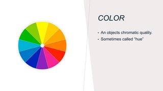 Principles & Elements of Design | PPTX