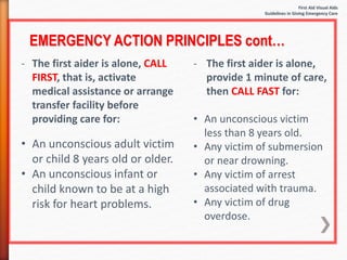 Module 3 guidelines in giving emergency care | PPTX