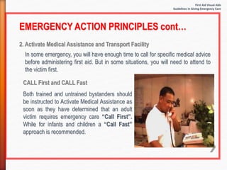 Module 3 guidelines in giving emergency care | PPTX