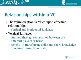 GVC analysis elements of successful Global Value Chain (GVC) engagement ...