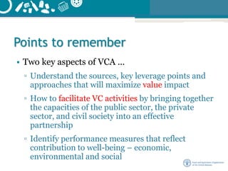 GVC analysis elements of successful Global Value Chain (GVC) engagement ...