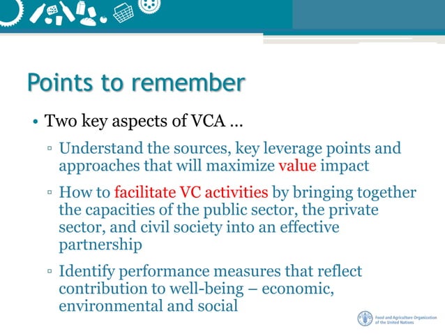 GVC analysis elements of successful Global Value Chain (GVC) engagement ...