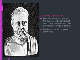 _Historical-Aspect: Contributions-of-Ancient-Philosophers-to-Education ...