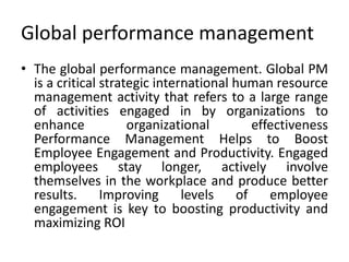 INTERNATIONAL HUMAN RESOURCE MANAGEMENT MODULE 3 | PPT