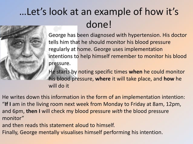 Module 3 Implementation Intentions Ppt