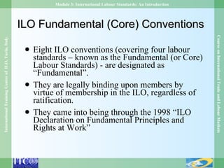 Module 3 international labour standards an introduction | PPT