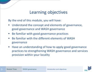 Module 3 introduction and objectives (presentation) | PPT | Science