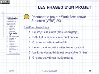 Les différentes phases d’un projet - La phase d’initialisation | PPT