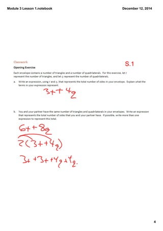 Module 3 lesson 1 | PDF