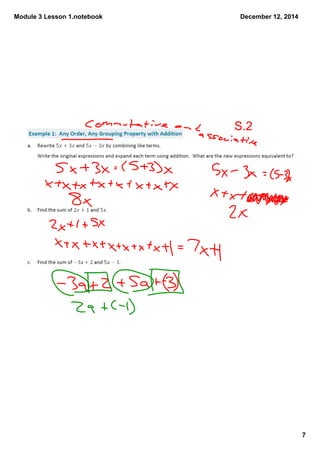Module 3 lesson 1 | PDF