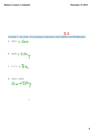 Module 3 lesson 1 | PDF