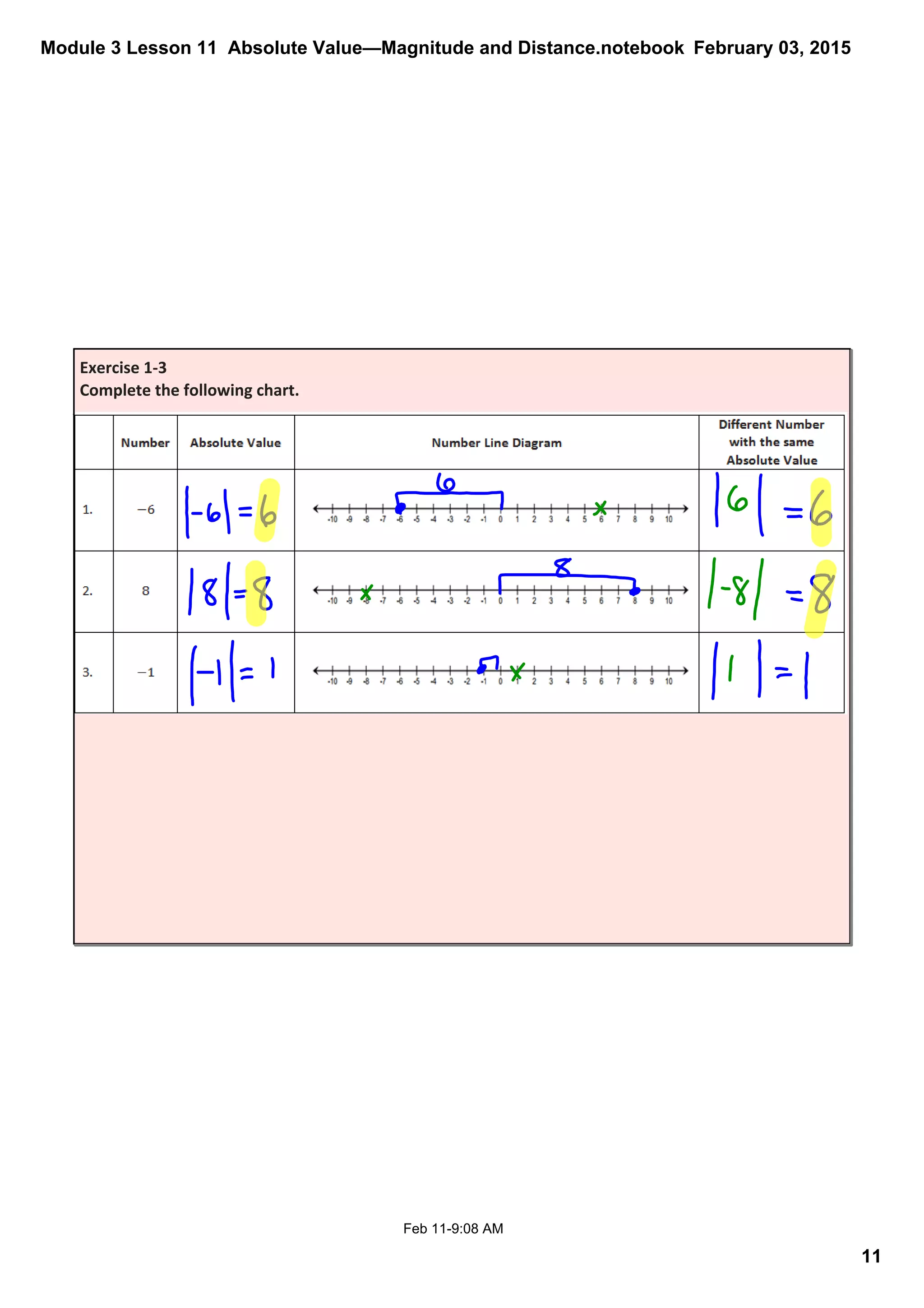 Module 3 lesson 11 | PDF