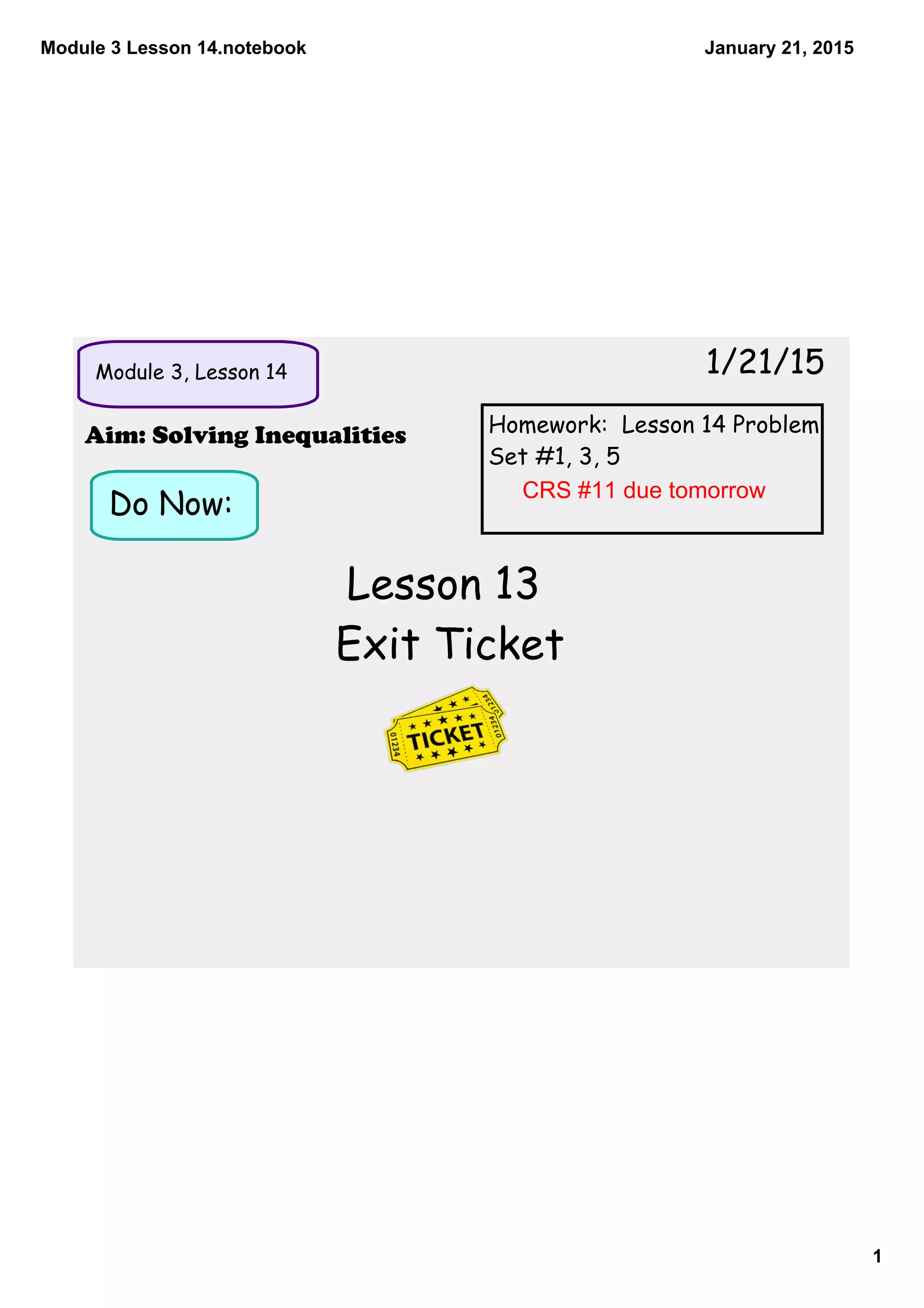 Module 3 lesson 14 | PDF | Business | Business and Finance