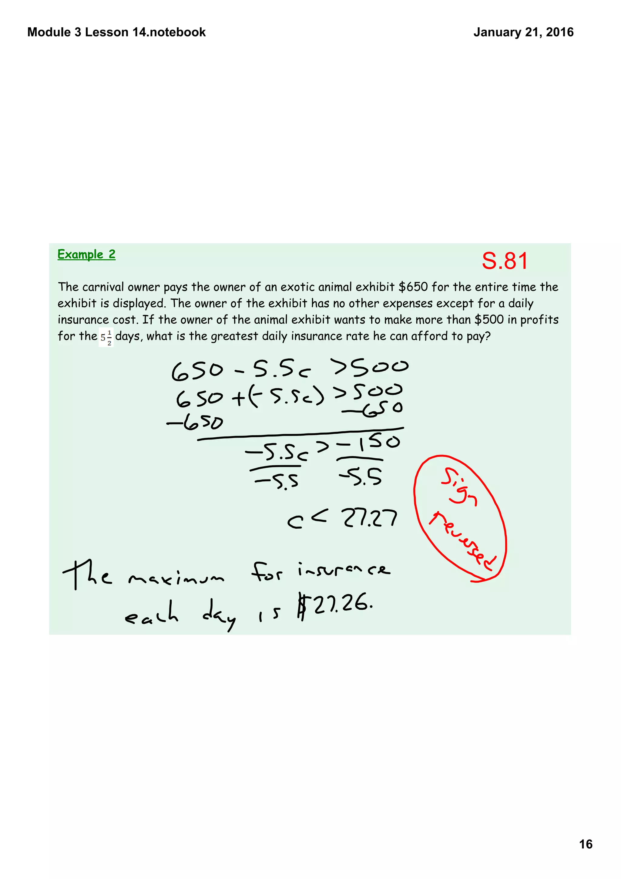 Module 3 lesson 14 | PDF