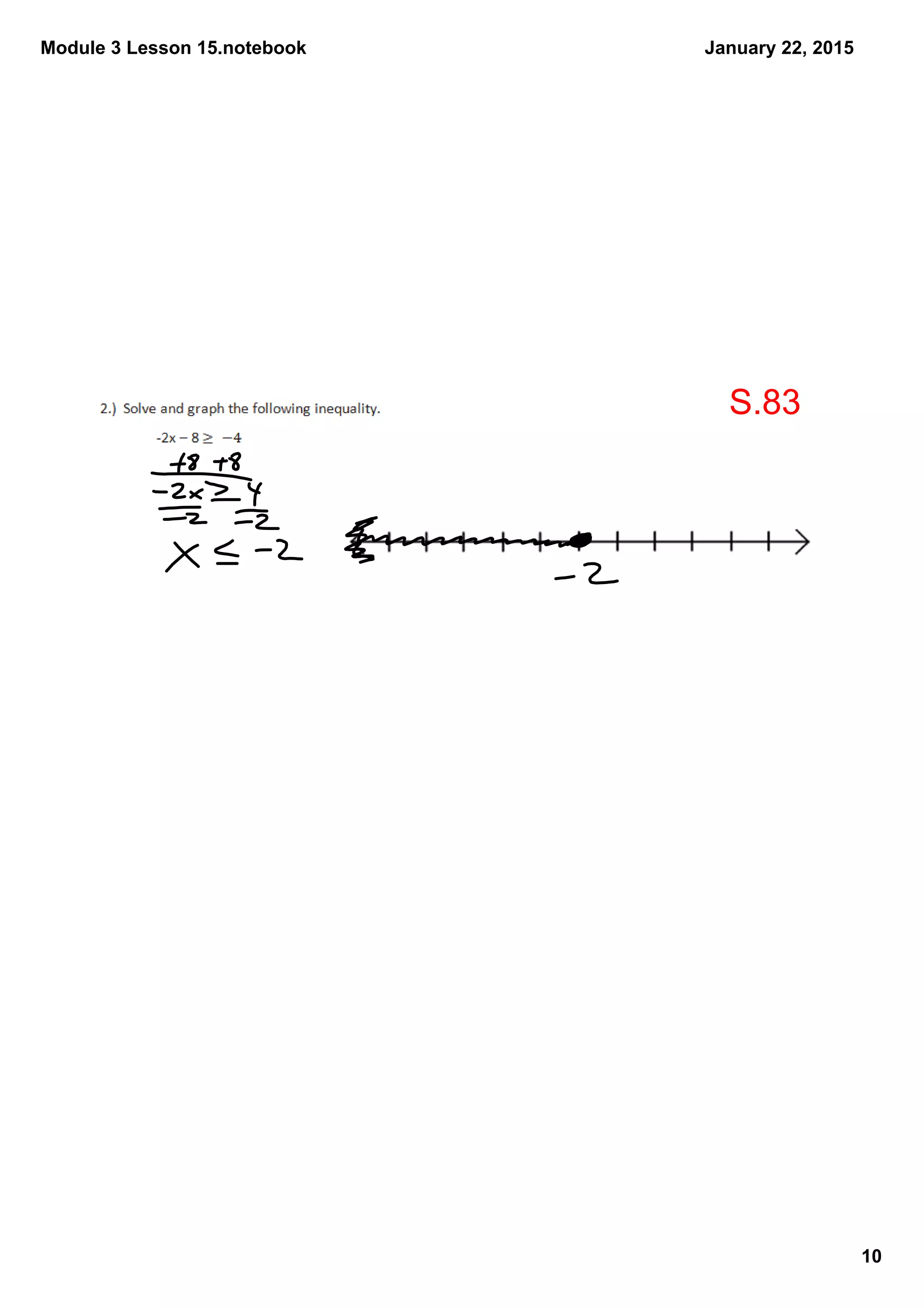 Module 3 lesson 15 | PDF | Homework and Study | Education