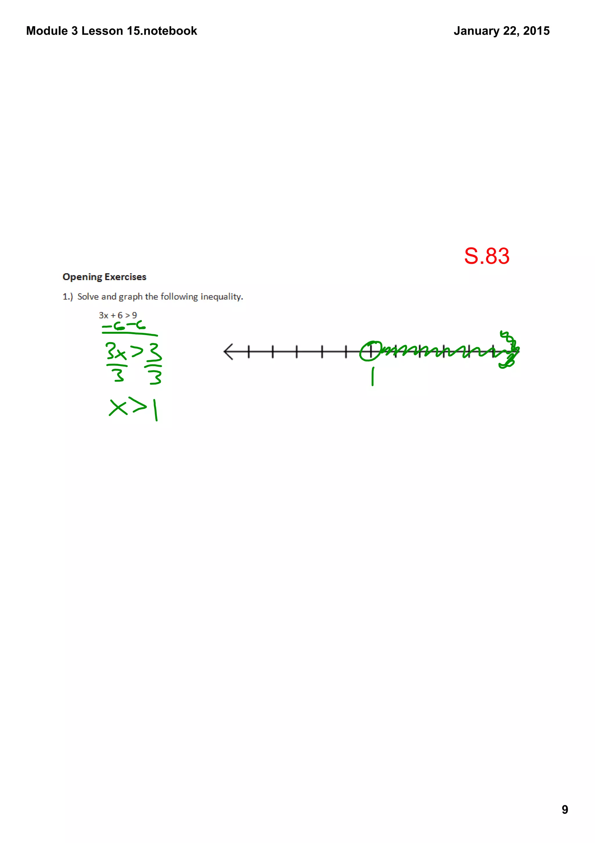 Module 3 lesson 15 | PDF | Homework and Study | Education