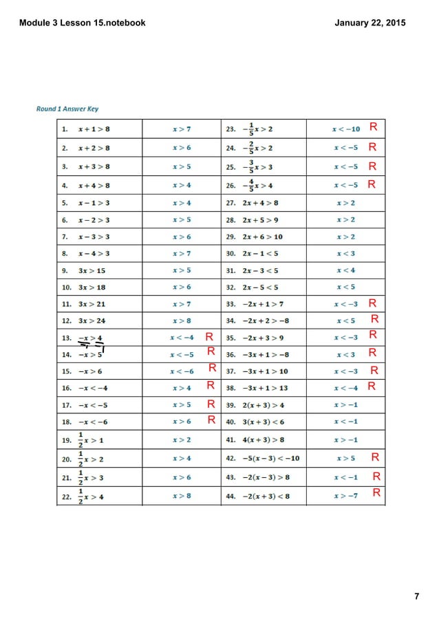 Module 3 lesson 15 | PDF | Homework and Study | Education