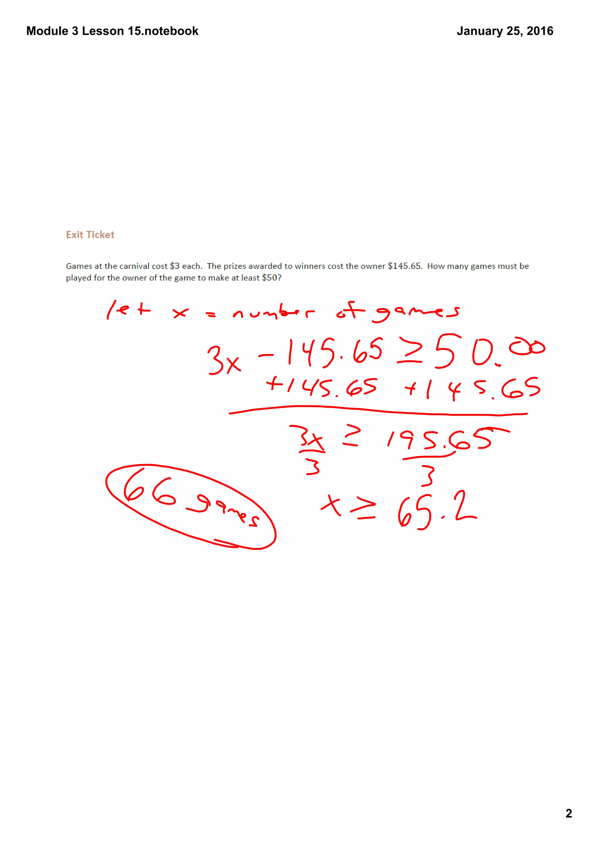 Module 3 lesson 15 | PDF | Education