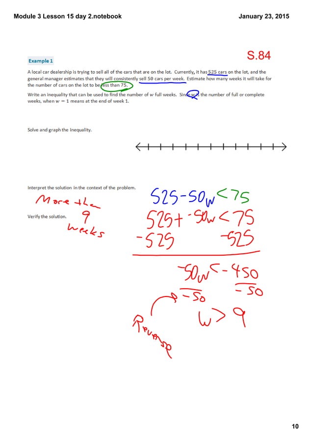 Module 3 lesson 15 day 2 | PDF