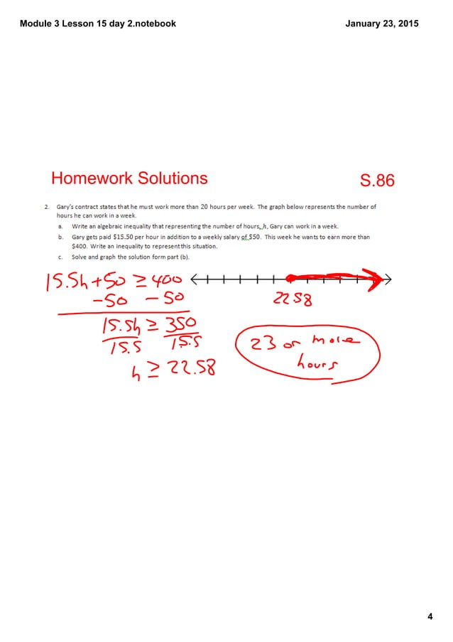 Module 3 lesson 15 day 2 | PDF