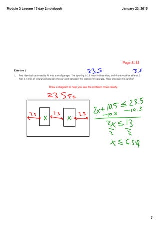 Module 3 lesson 15 day 2 | PDF