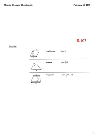 Module 3 lesson 19 | PDF