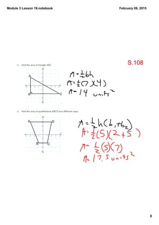 Module 3 lesson 19 | PDF