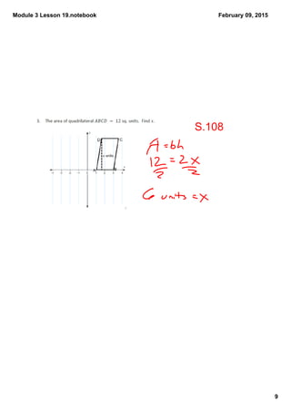 Module 3 lesson 19 | PDF