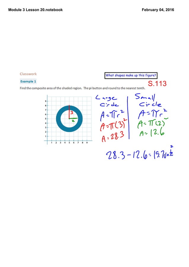 Module 3 lesson 20 | PDF | Homework and Study | Education