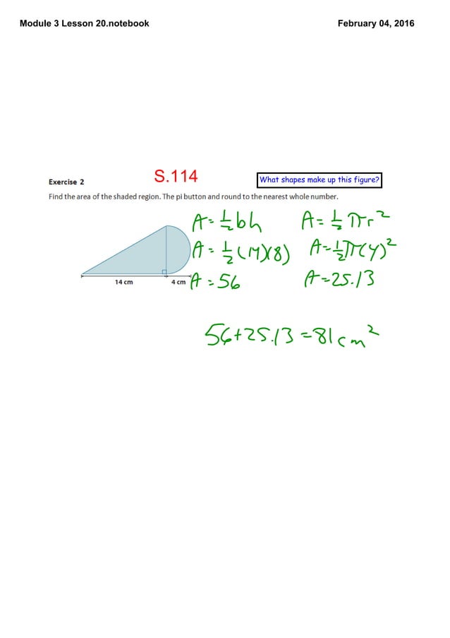 Module 3 lesson 20 | PDF | Homework and Study | Education