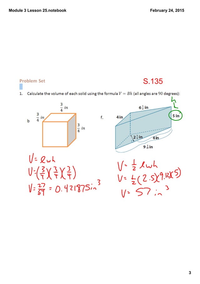 Module 3 lesson 25 | PDF