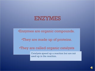 Module 3, lesson 2 enzymes3 | PPT