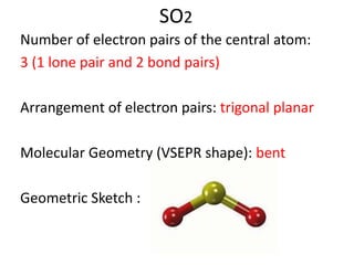 So2 Vsepr