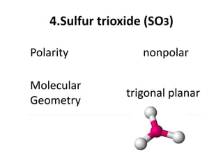 So3 Polar Or Nonpolar