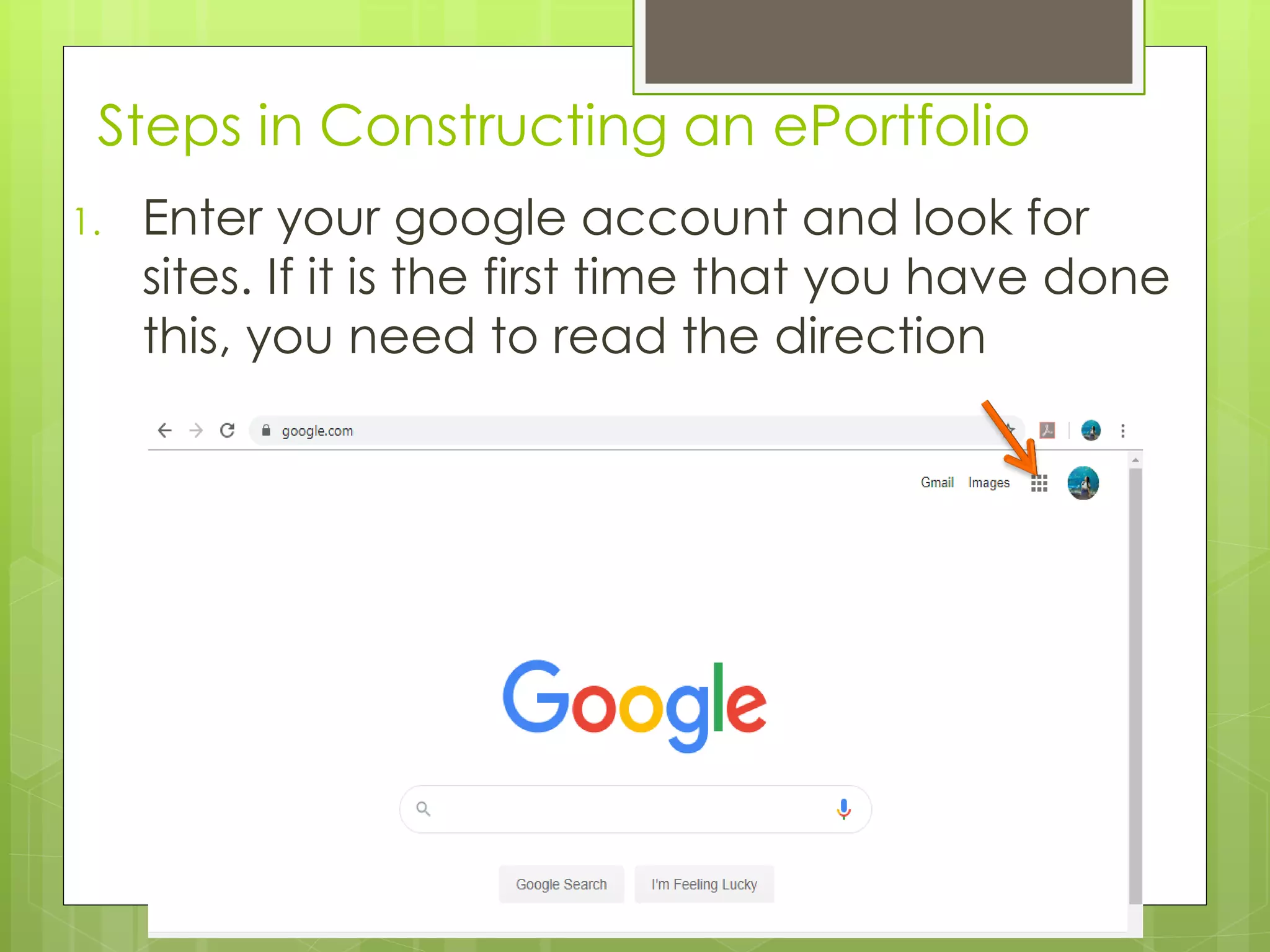 Creating ePortfolio as a Technology Tool | PDF