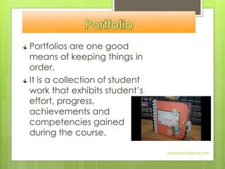 Creating ePortfolio as a Technology Tool | PDF