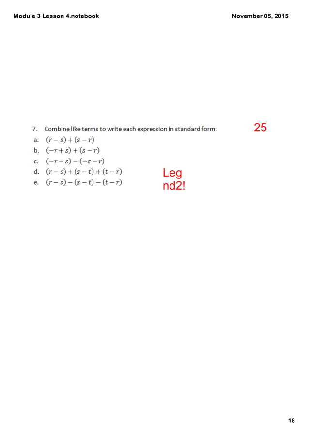 Module 3 lesson 4 | PDF