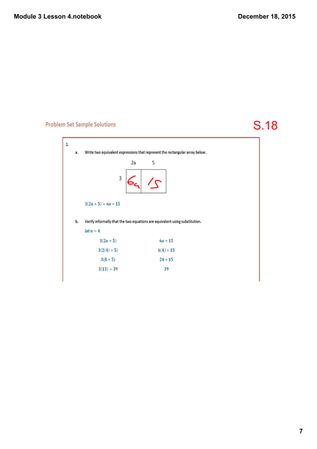 Module 3 lesson 4 | PDF