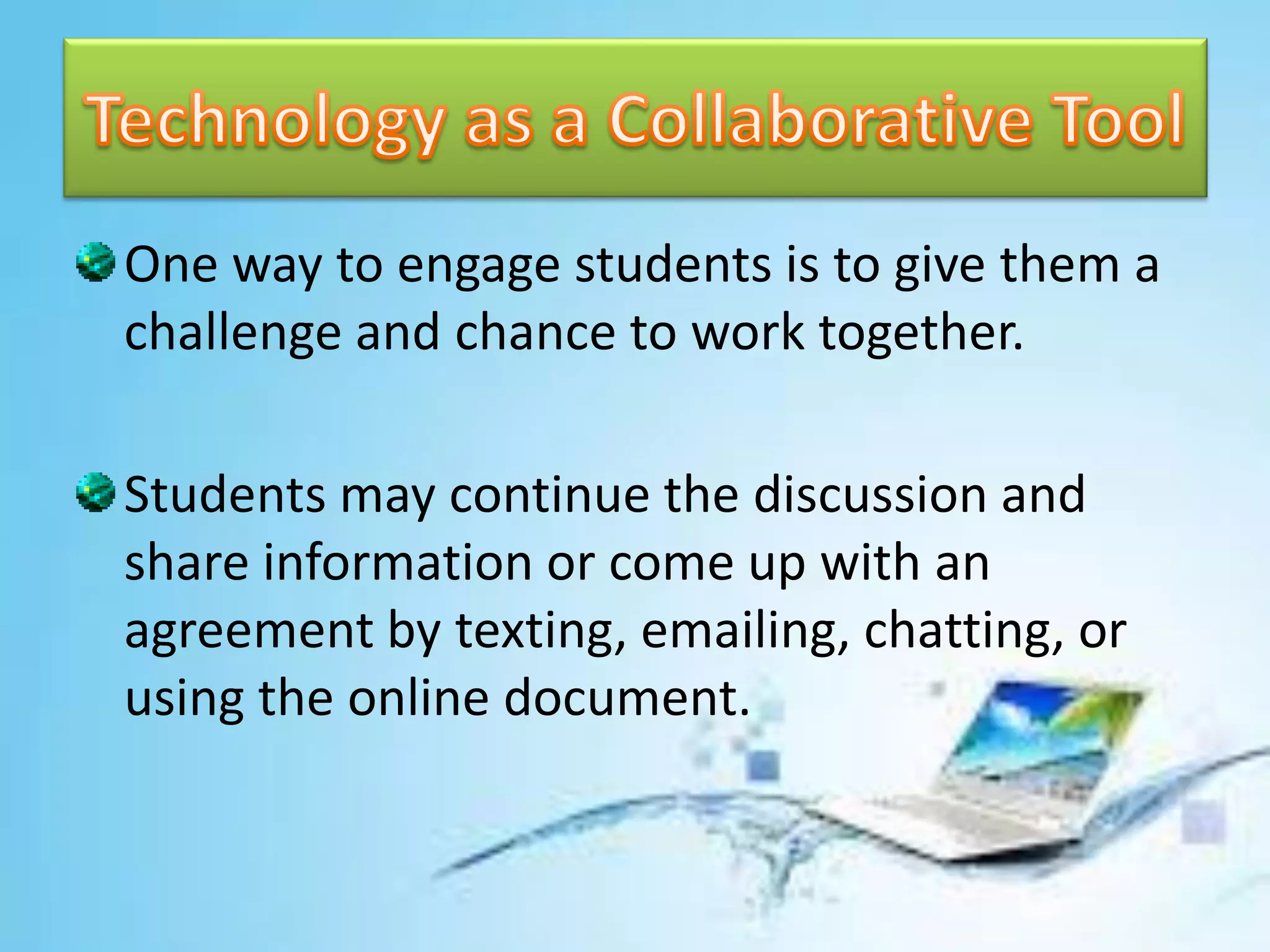 Module 3 lesson 4 - Technology Collaborative Tools in digital World ...