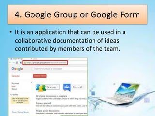 Module 3 lesson 4 - Technology Collaborative Tools in digital World | PDF