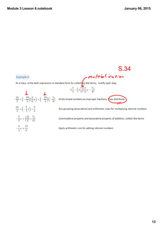Module 3 lesson 6 | PDF