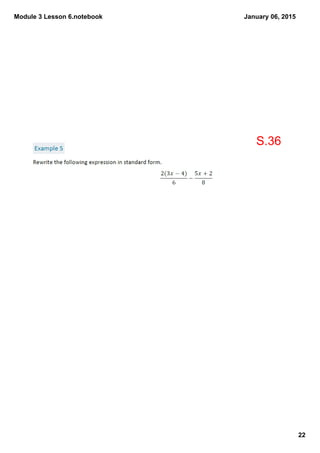 Module 3 lesson 6 | PDF
