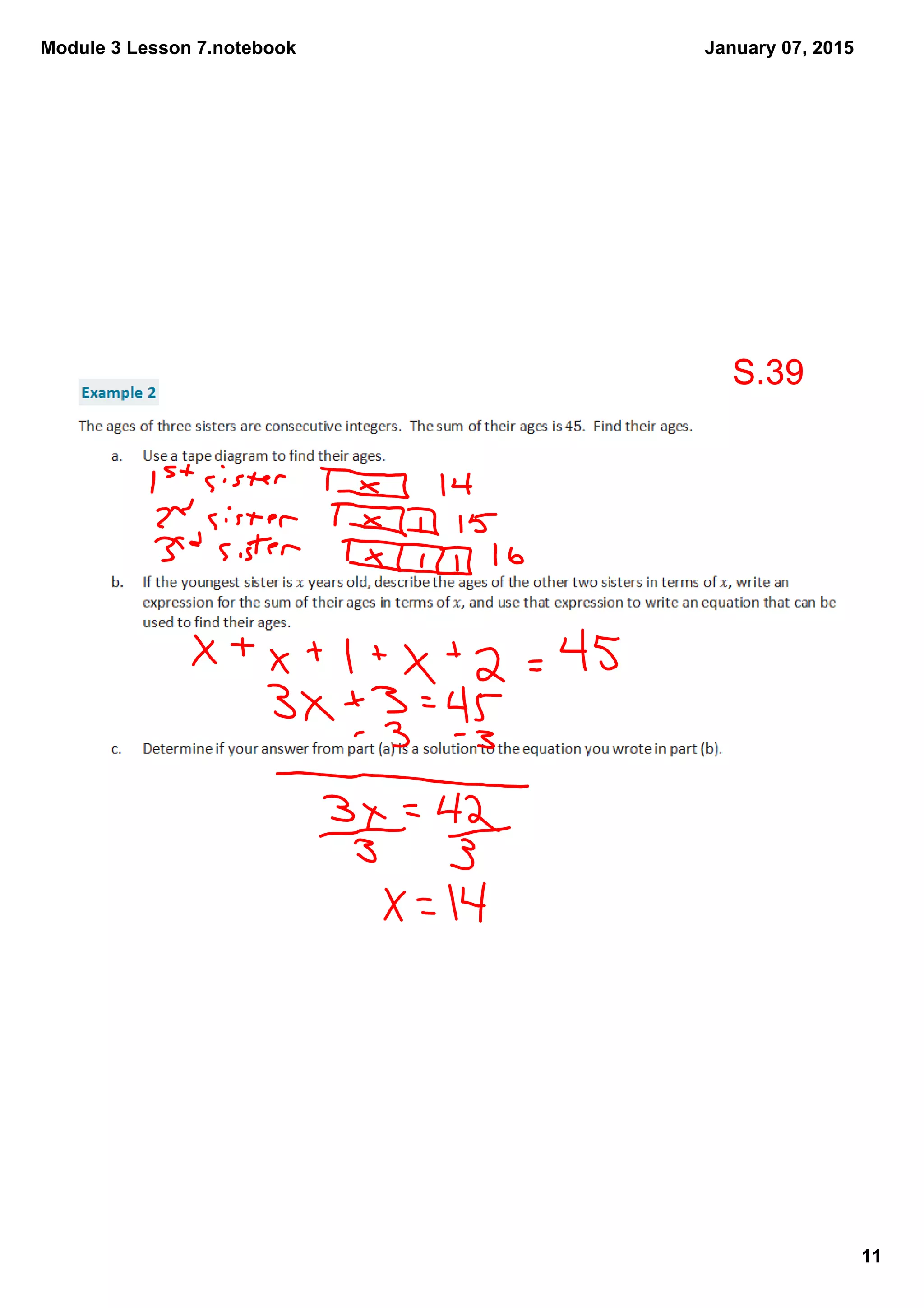 Module 3 lesson 7 | PDF