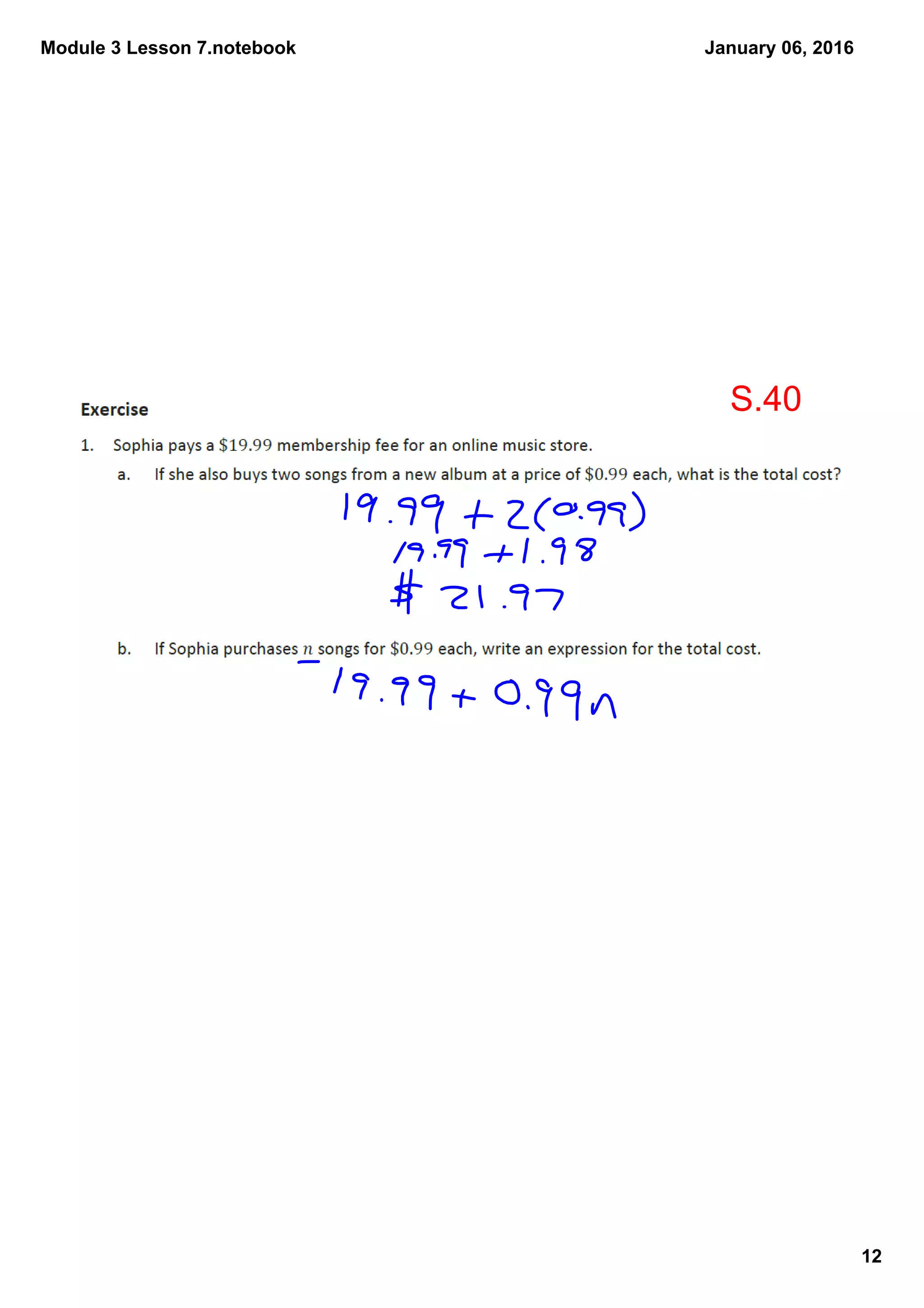 Module 3 lesson 7 | PDF | Science