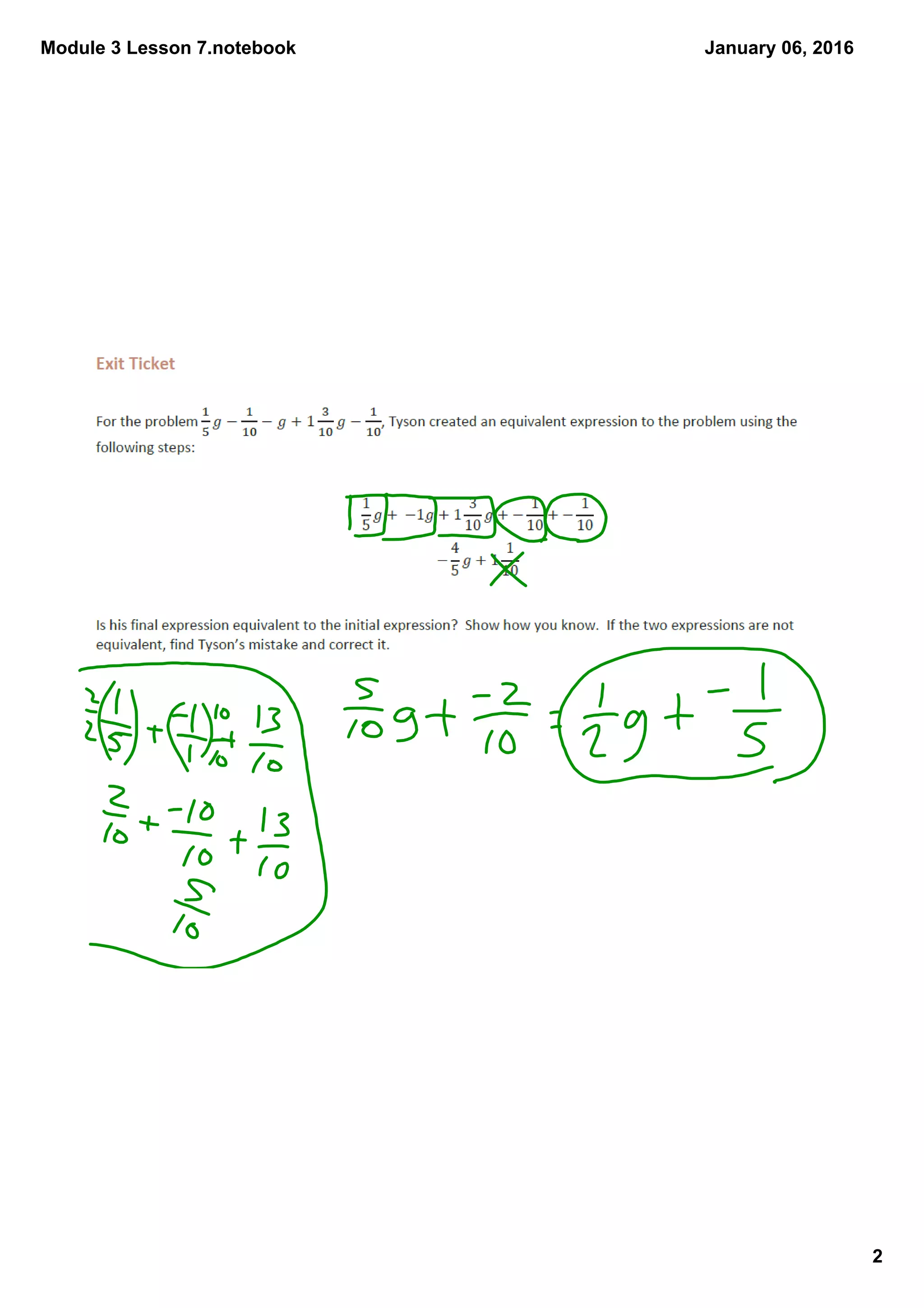 Module 3 lesson 7 | PDF | Science