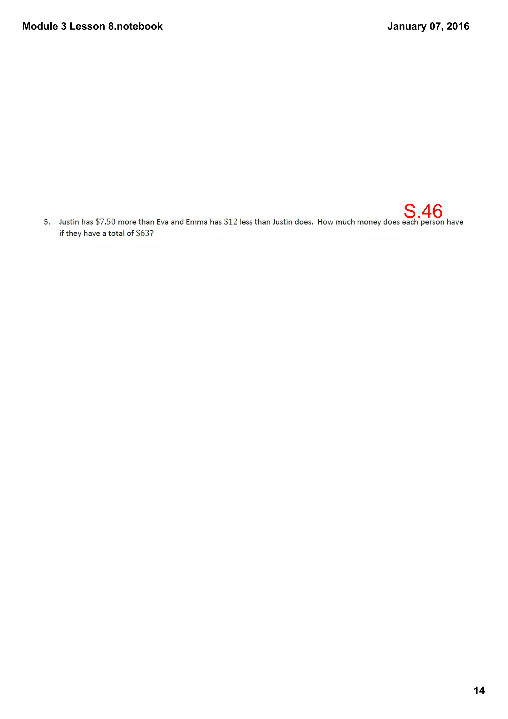 Module 3 lesson 8 | PDF