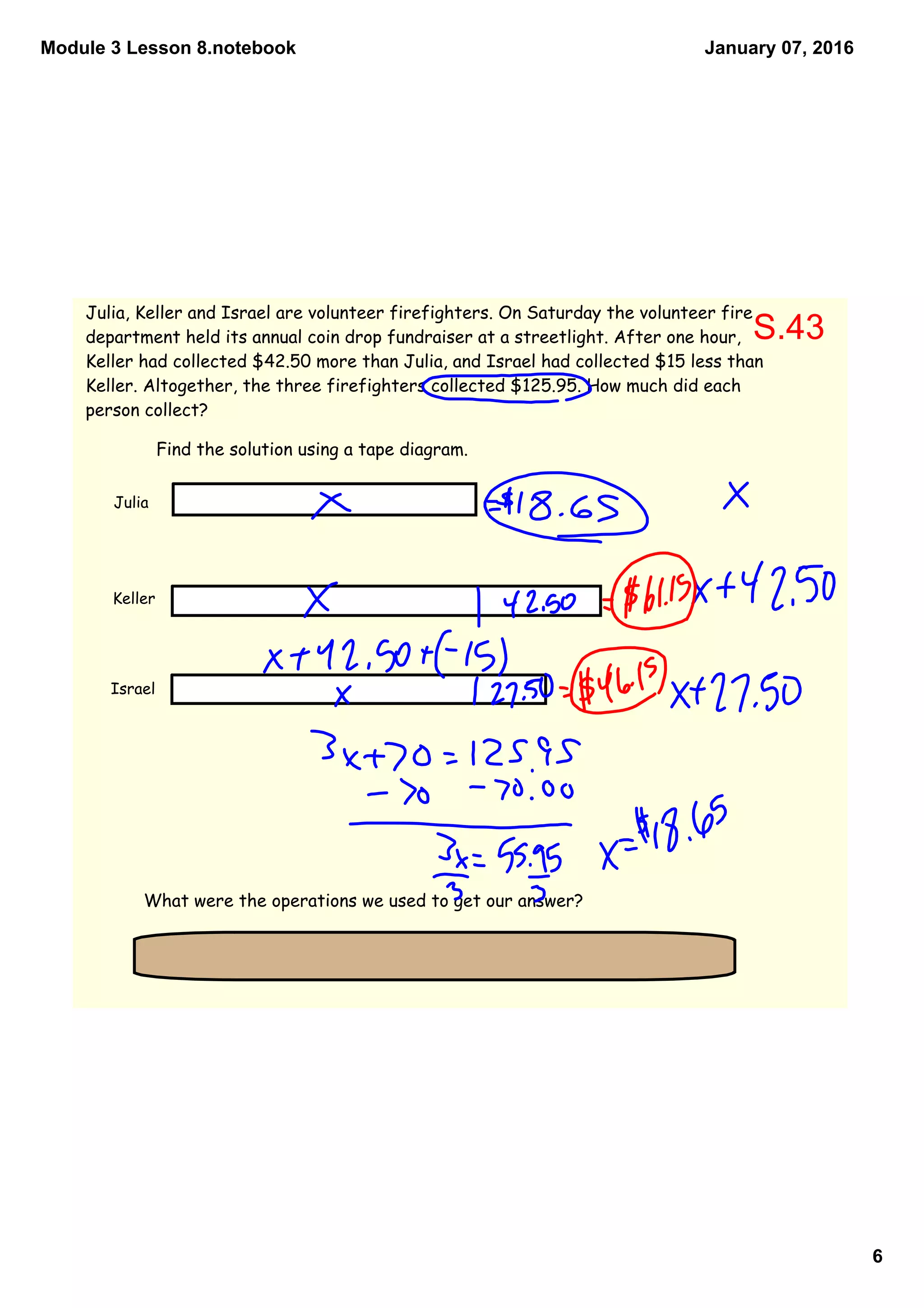 Module 3 lesson 8 | PDF