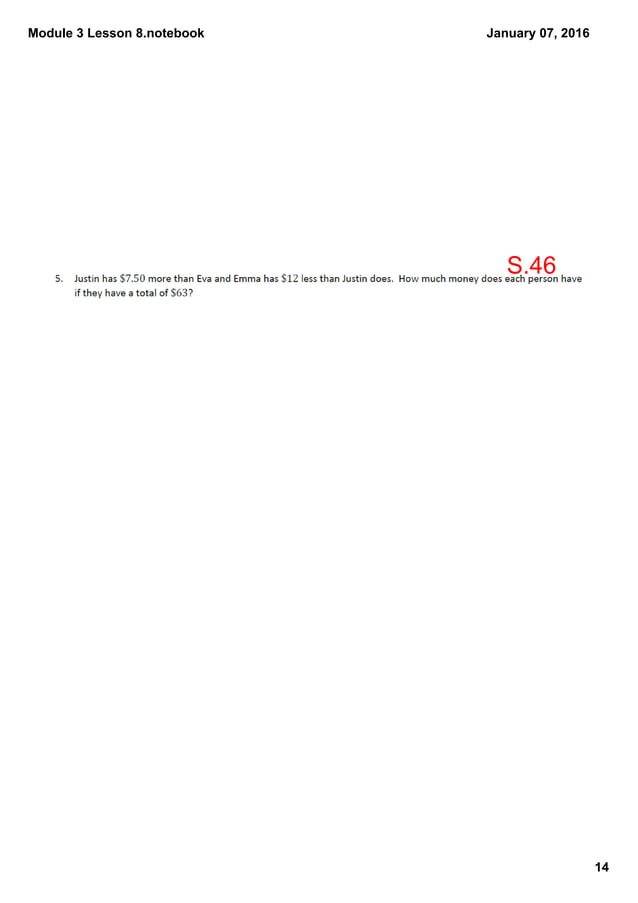 Module 3 lesson 8 | PDF