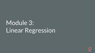 Module 3: Linear Regression | PDF