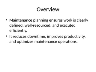 Module3_Maintenance_Planning_Training.pptx